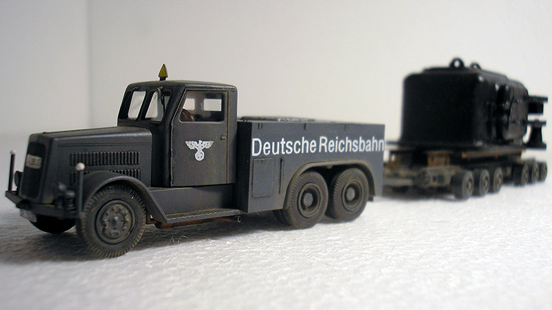 DRG Kaelble Tractor & 80 ton Culemeyer Trailer With Load - By Rick ...