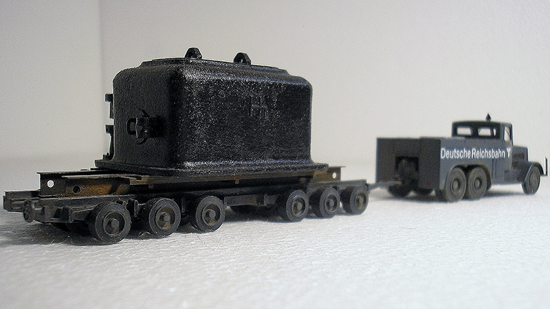 DRG Kaelble Tractor & 80 ton Culemeyer Trailer With Load - By Rick ...